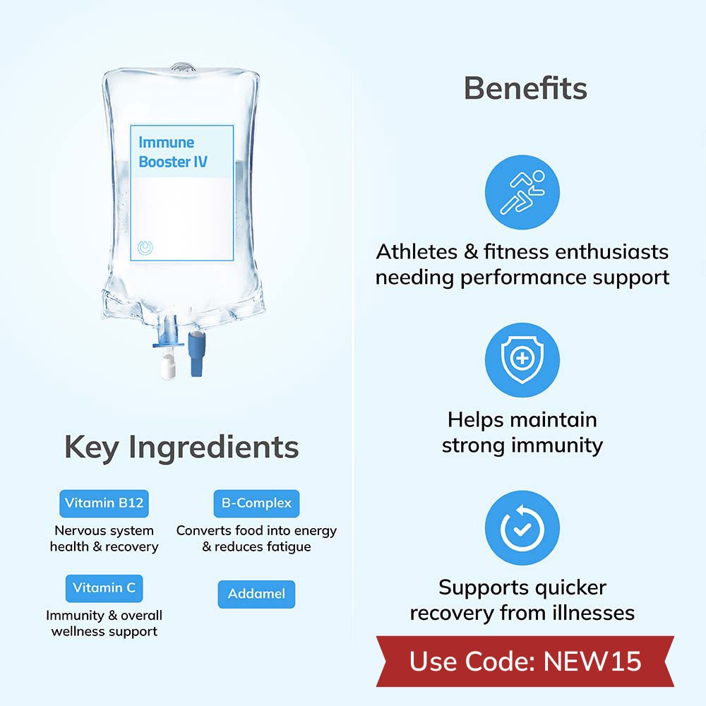 Book Immune Booster IV Drip in UAE with myAster